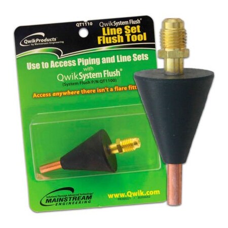 Qwikproductsôøω Qwik Products System Flush® Lineset Flush Tool QT1110 - Pkg Qty 6 QT1110 | Zoro